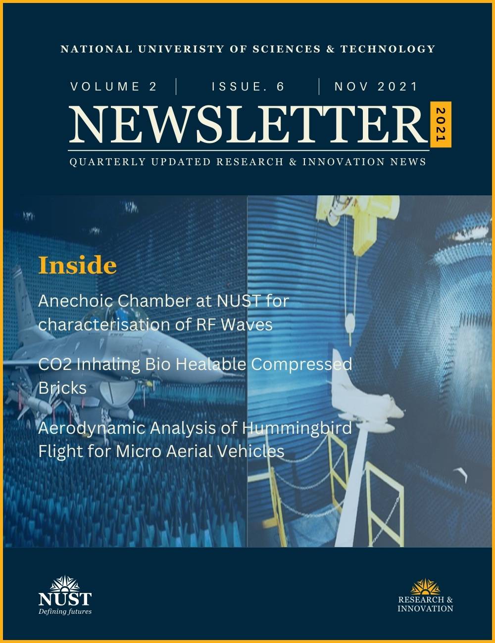 NUST Research & Innovation Newsletters – National University of ...
