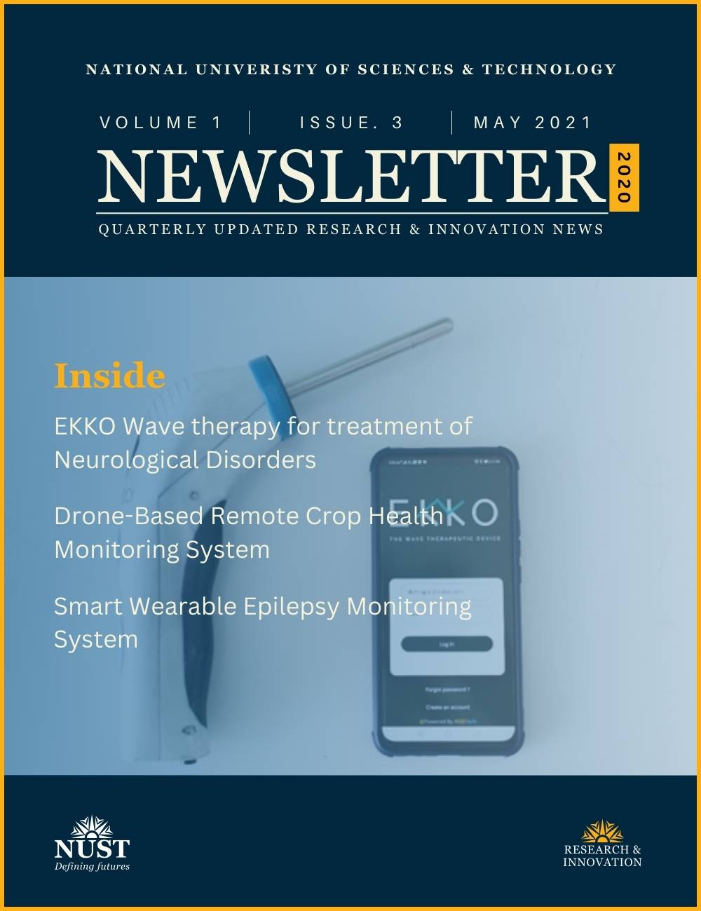 NUST Research & Innovation Newsletters – National University of ...